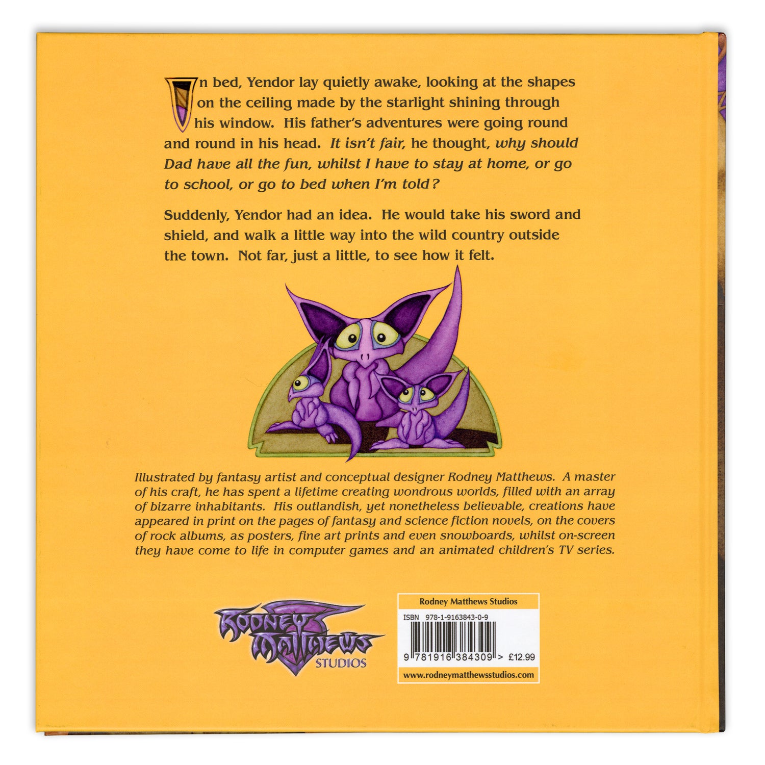 Yendor: Hardcover book – Rodney Matthews Studios