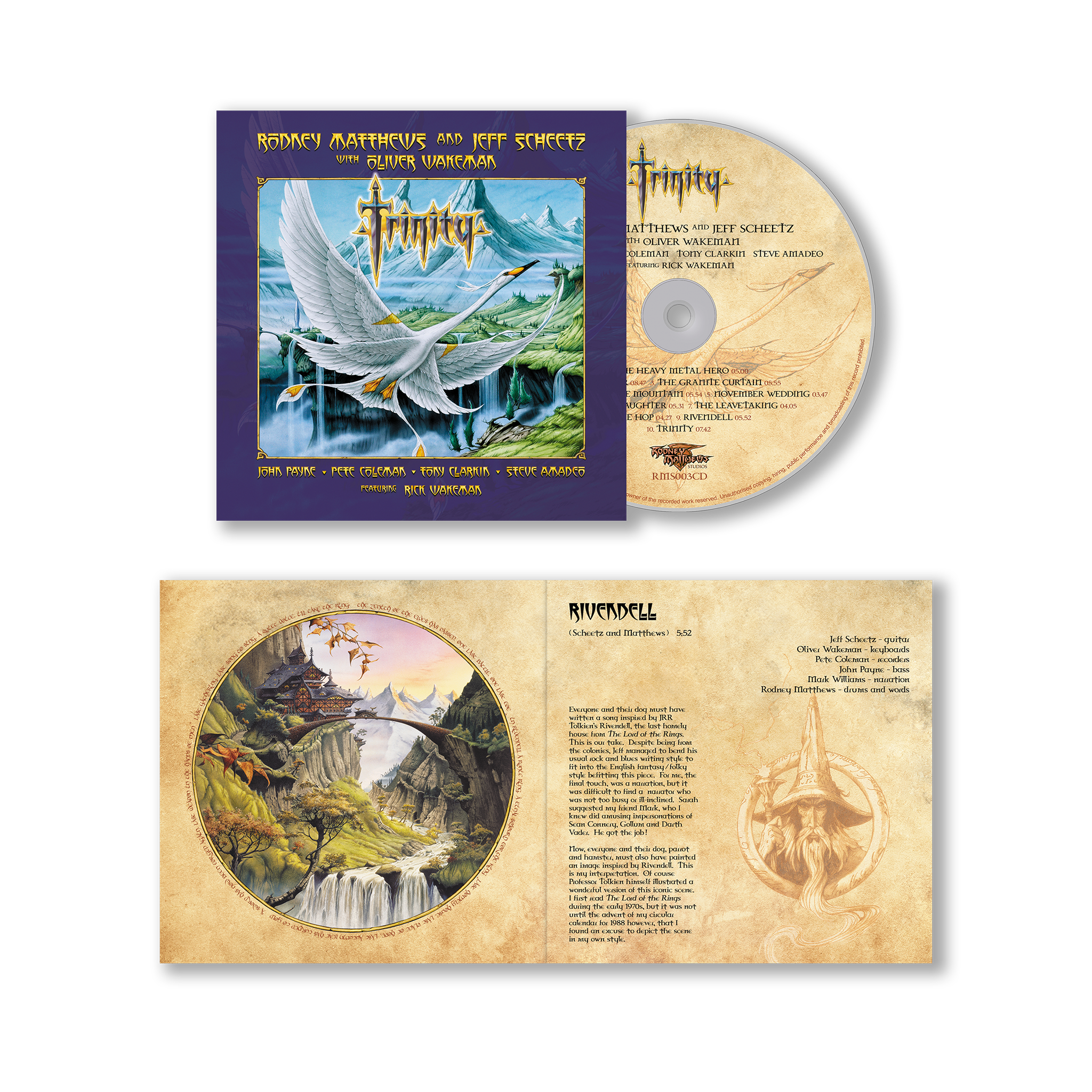 Trinity CD – Rodney Matthews Studios