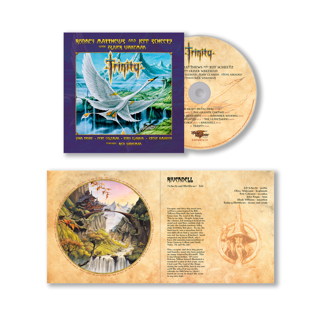 Trinity CD – Rodney Matthews Studios