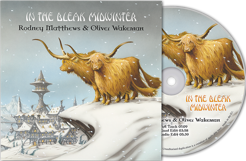 Rodney Matthews and Oliver Wakeman: In the Bleak Midwinter CD – Rodney ...