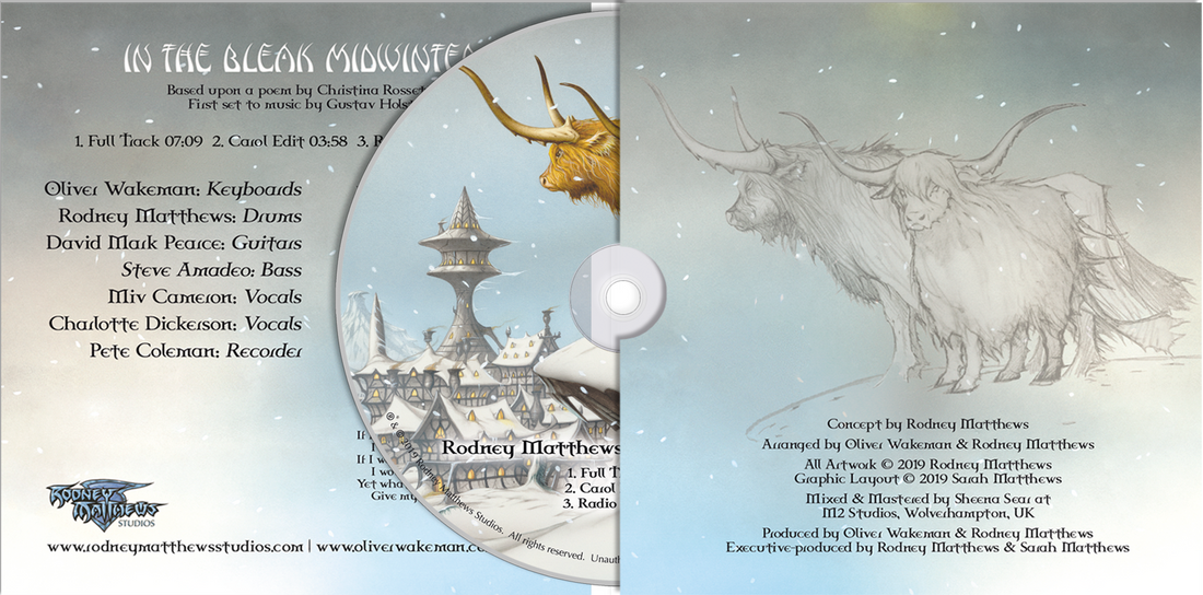 Rodney Matthews and Oliver Wakeman: In the Bleak Midwinter CD – Rodney ...