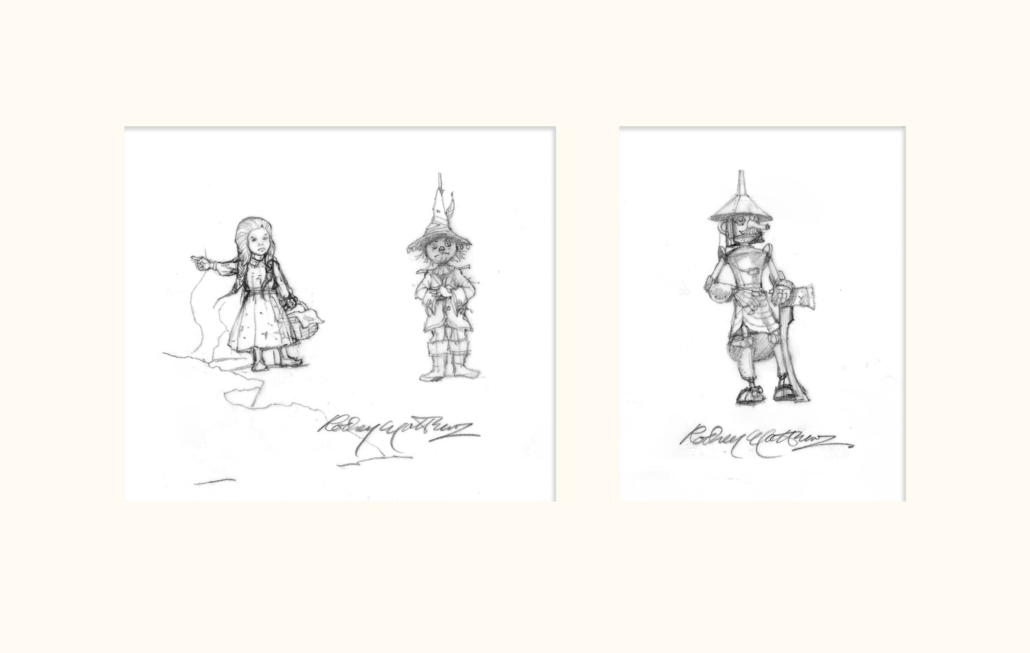 Tin Man Wizard Of Oz Drawing