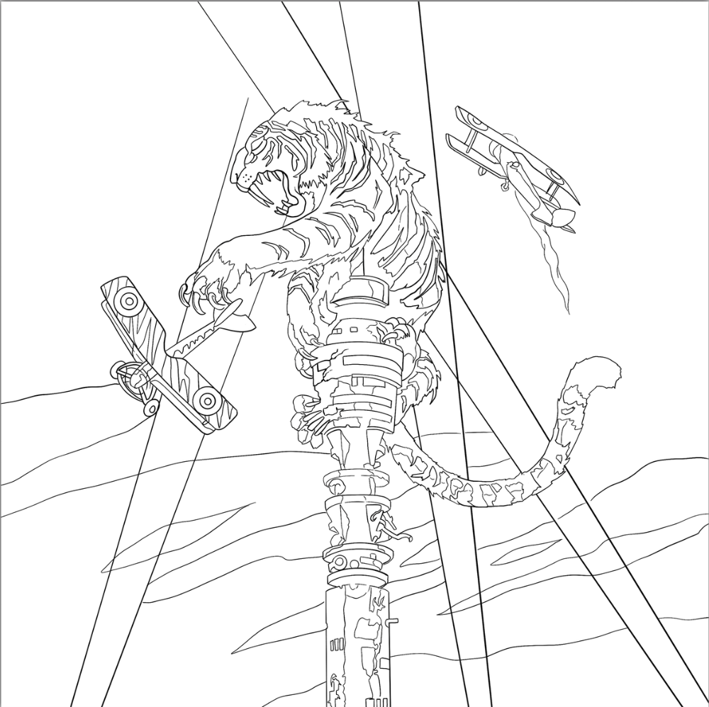 The Official Rodney Matthews Colouring Book – Rodney Matthews Studios