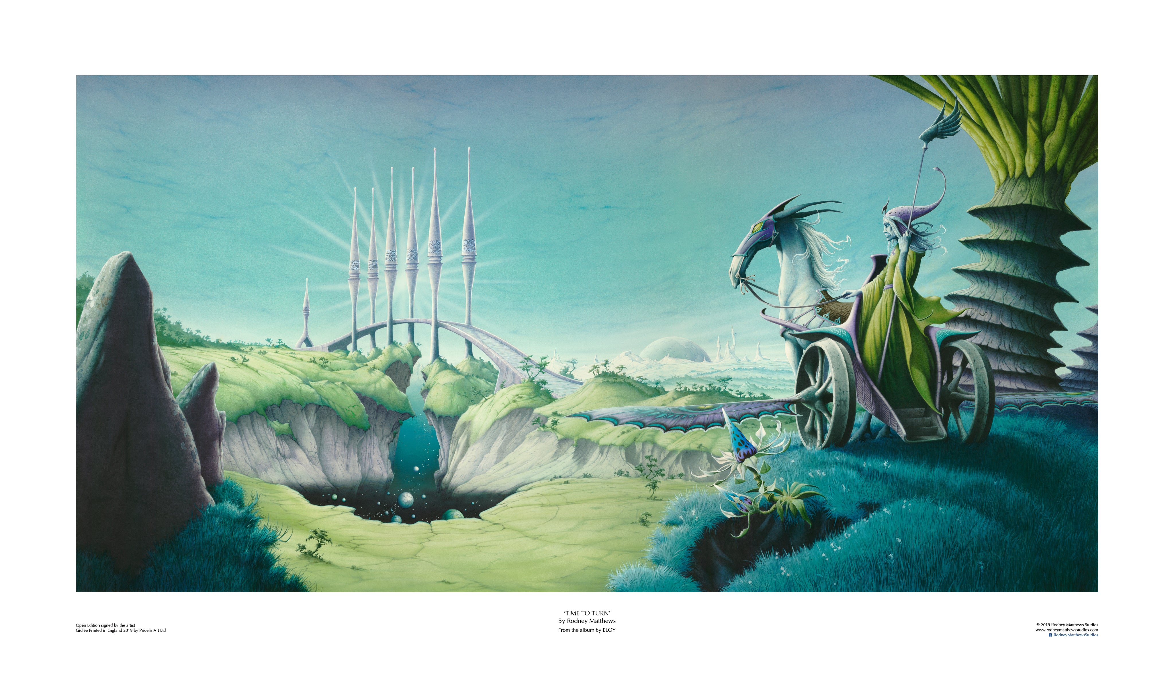 Eloy: Time to Turn open edition giclèe art print – Rodney Matthews Studios