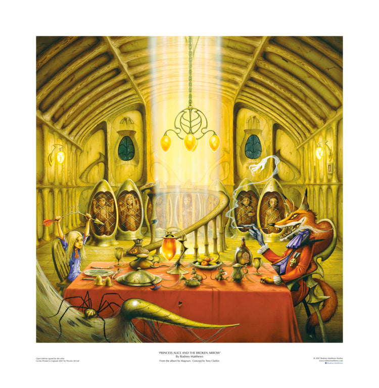 Magnum: Princess Alice and the Broken Arrow open edition giclèe art pr ...